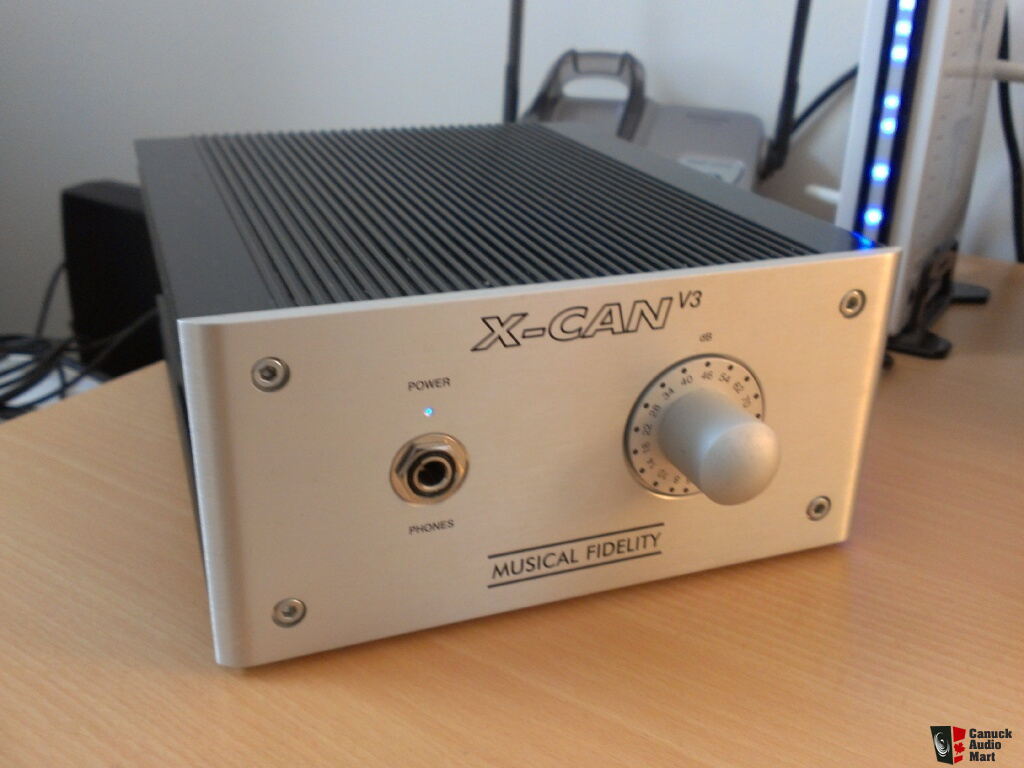 X-CAN V3 Tube Headphone Amplifier from Musical Fidelity (6N23P-EV=6DJ8 ...