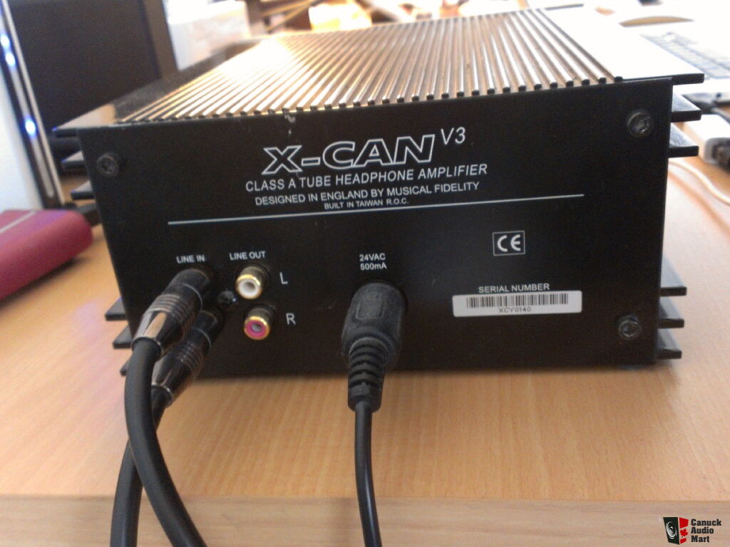 X-CAN V3 Tube Headphone Amplifier from Musical Fidelity (6N23P-EV=6DJ8 ...