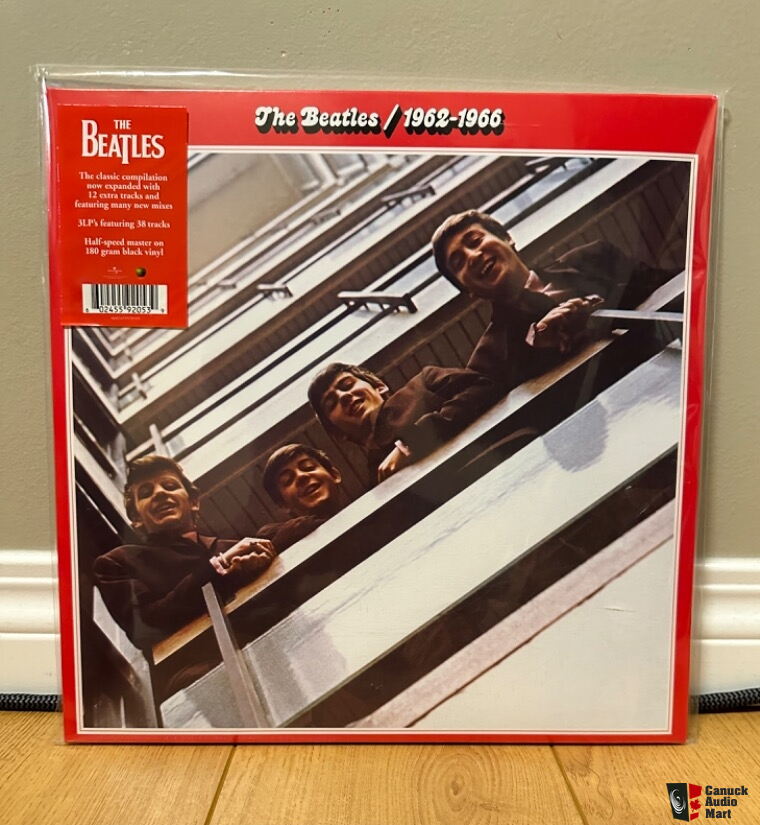 The Beatles/1962-1966 Red Album 3 LP Set For Sale - Canuck Audio Mart
