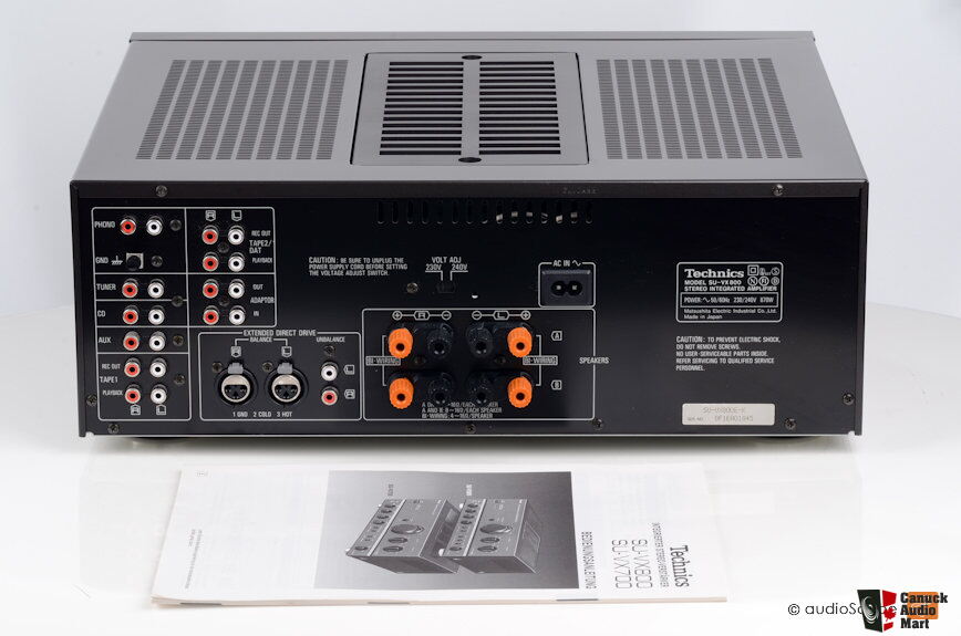 Rare integrated amp - Technics SU-VX800 Photo #5117251 - US Audio Mart
