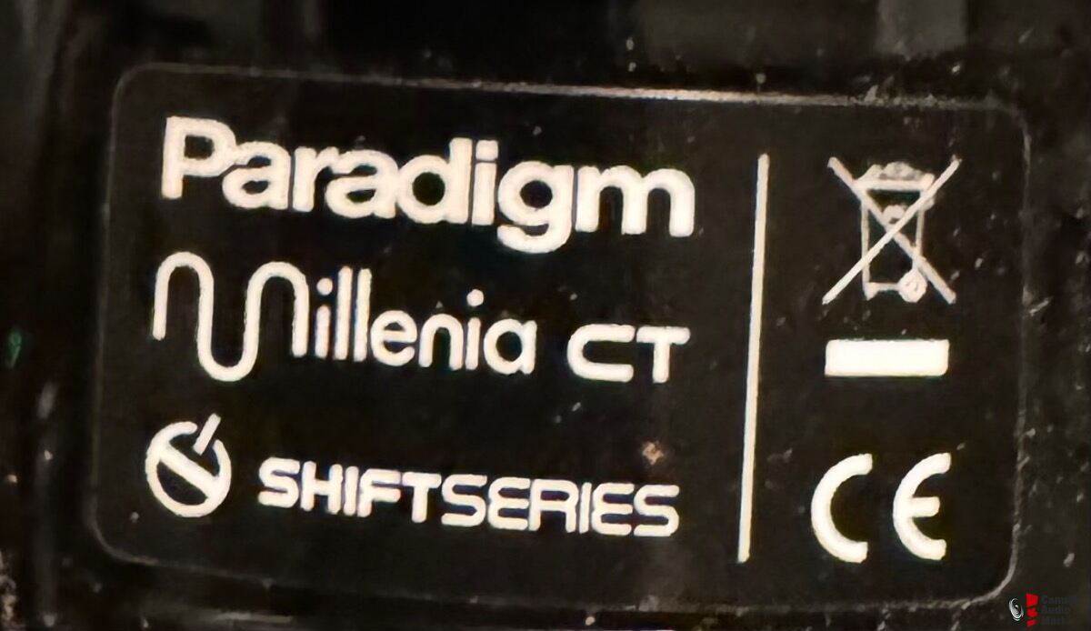Paradigm Millenia CT speakers. (6) available Photo #5117279 - Canuck ...
