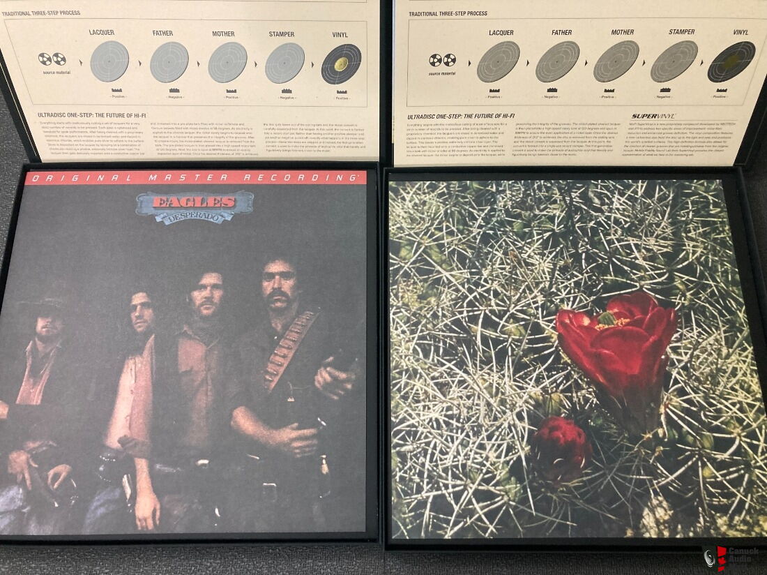 Eagles - Eagles UltraDisc One-Step & Eagles - Desperado Mobile Fidelity ...