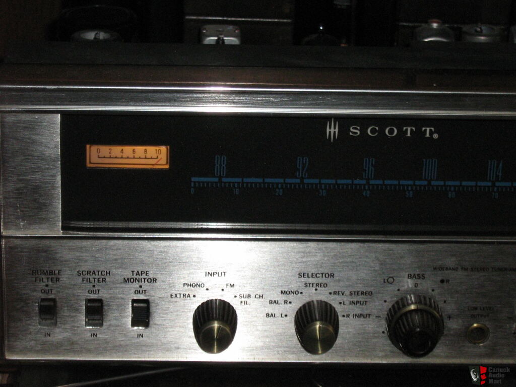 Scott 340-b FM Stereo Receiver Vintage Tube Photo #512007 - Canuck ...