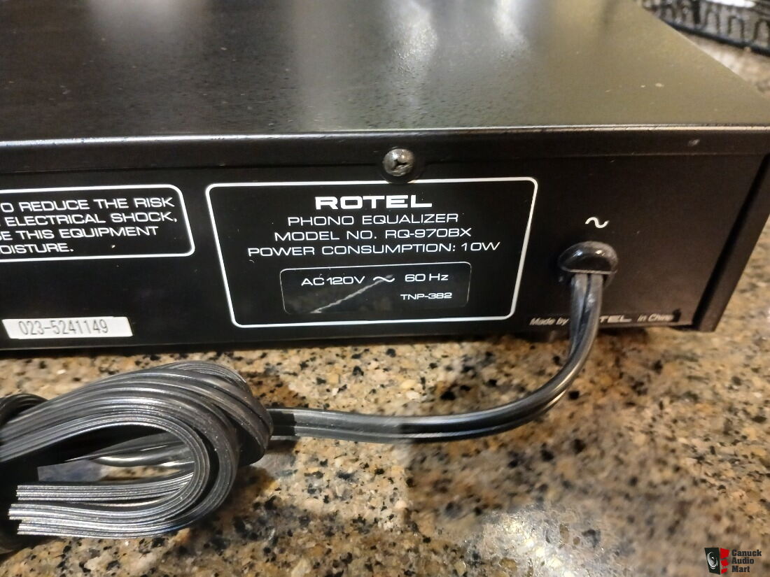 Rotel Phono Equalizer RQ-970BX