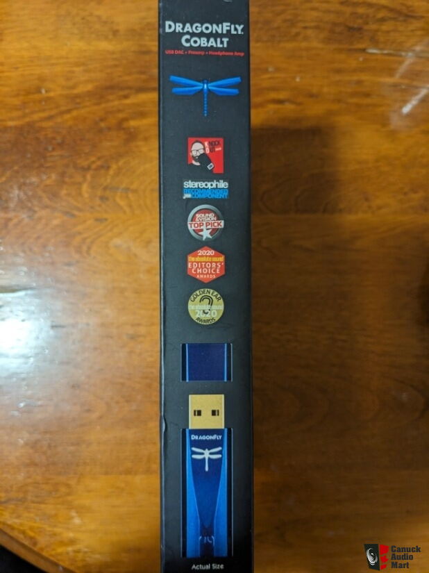 Audioquest Dragonfly Cobalt USB DAC & Digital Processor and Headphone ...