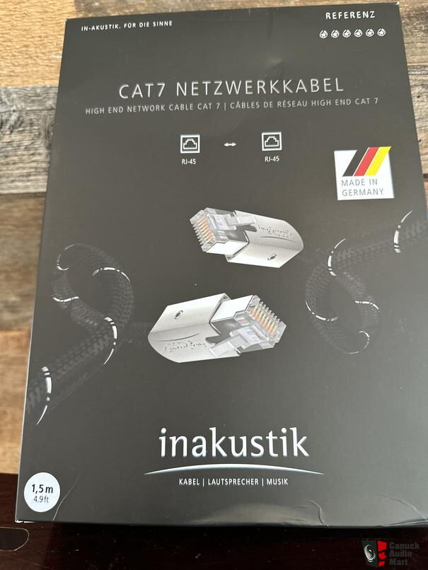 In Akustik Reference Audiophile Ethernet cable 1.5 m (2 in stock) Photo ...