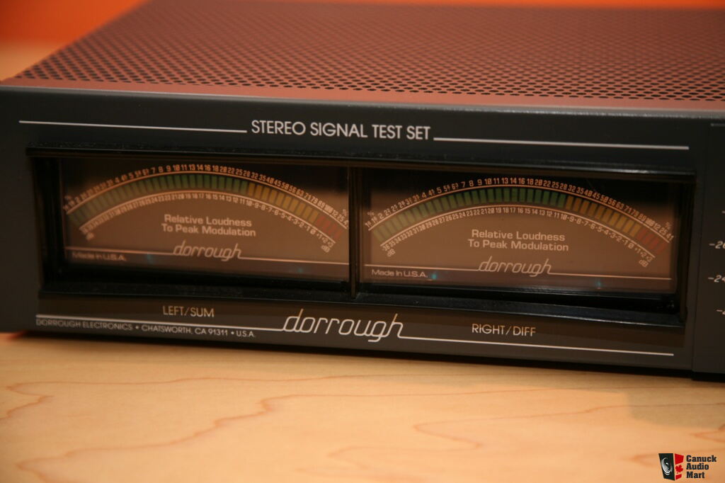 Dorrough 1200 Stereo Signal Test Set & VU Meter Photo #512610 - Canuck ...