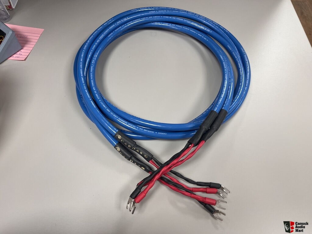 Cardas QuadLink 5-C Speaker Cable (3M - SPD): EXCELLENT Trade-In; 90 ...