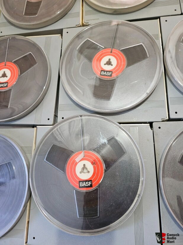 Akai-GX630D reel to reel tape recorder with 60 BASF OF 7 INCHes Photo ...