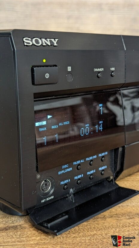SONY DVP-CX860 300 Plus 1/ Disc Explorer DVD and CD Changer/ Fully ...