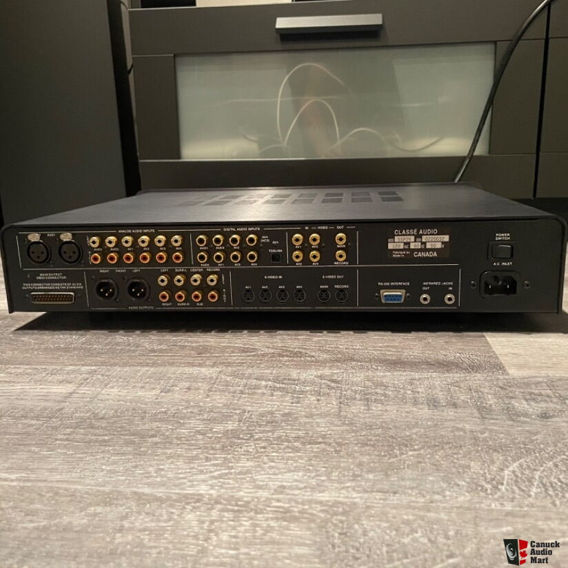 Classe Audio SSP-25 Pre Amplifier/ Processor Photo #5136525 - Canuck ...