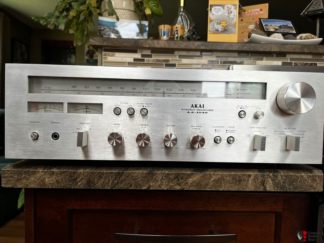 AKAI AA-1040 AM/FM Stereo Receiver For Sale - UK Audio Mart
