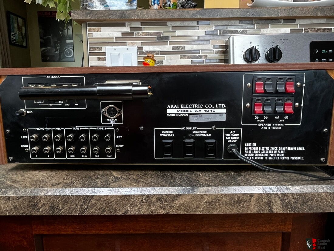 AKAI AA-1040 AM/FM Stereo Receiver Photo #5137739 - UK Audio Mart