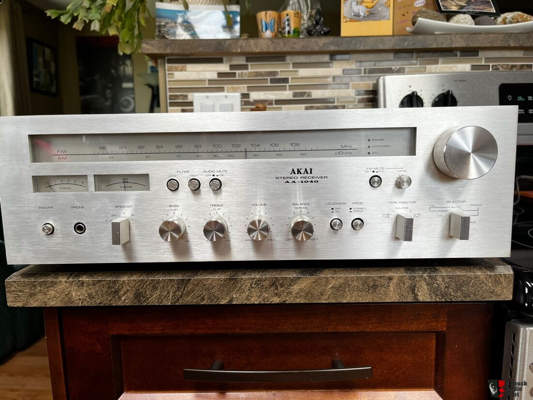 AKAI AA-1040 AM/FM Stereo Receiver Photo #5137739 - Canuck Audio Mart