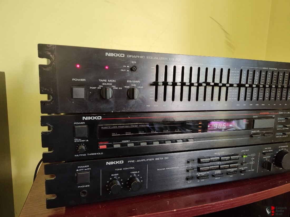 Nikko Beta 30 + Gamma 30 + EQ 20
