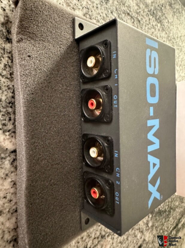 Jensen ISO-MAX speaker to line level transformer great for REL subs ...