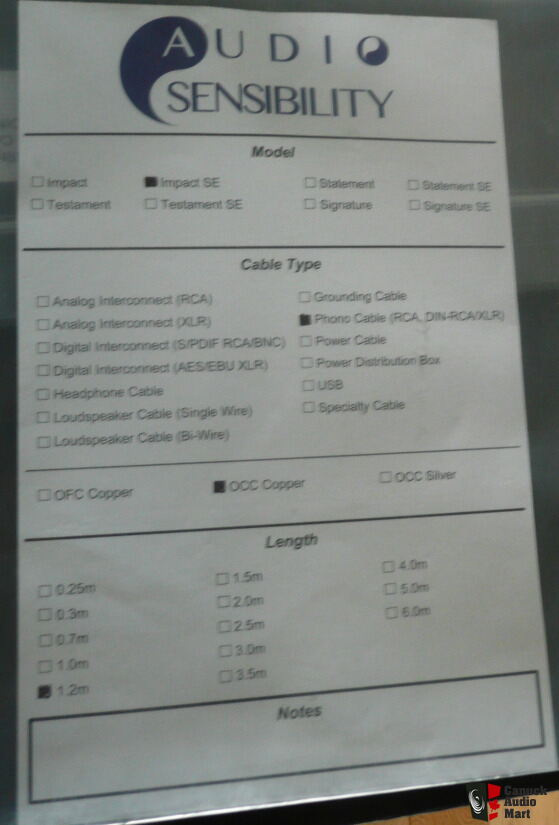 Audio Sensibility 1.2m and Guerrilla Audio 1m cables Photo #5007185 ...