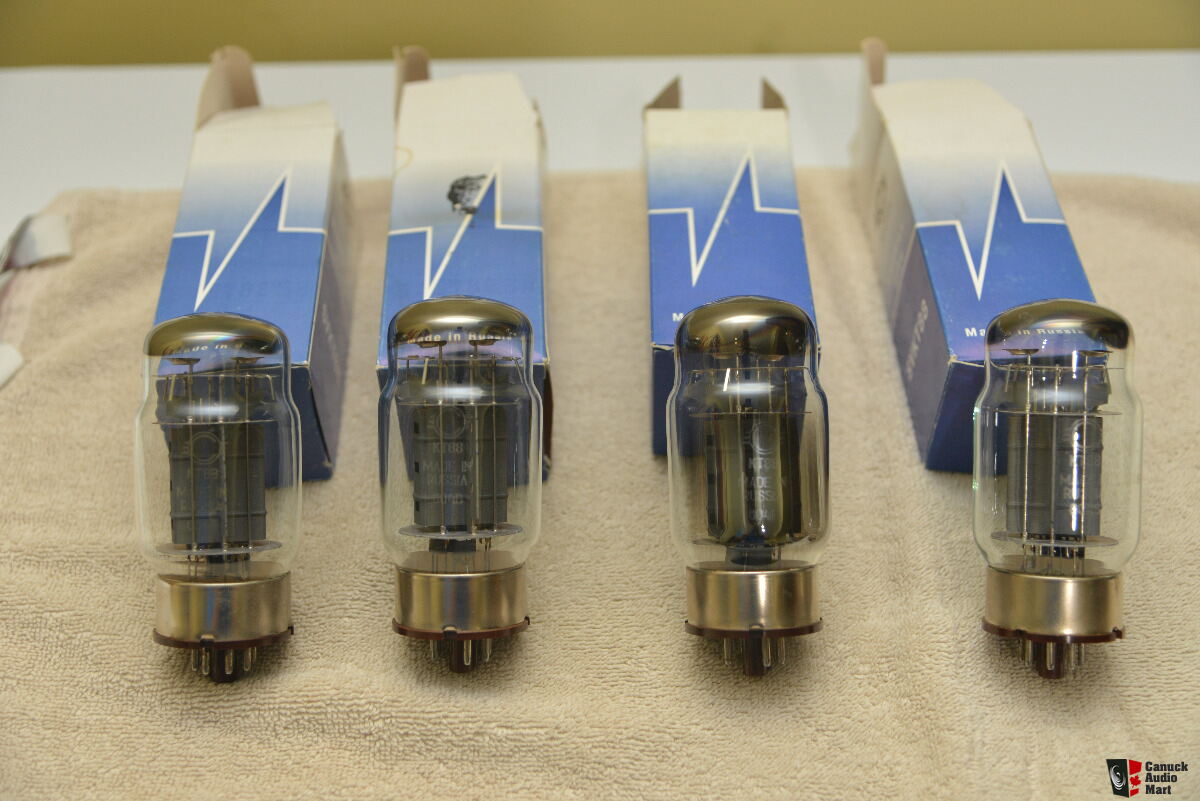 Svetlana "Winged C" KT88 tubes Photo #5144572 - Canuck Audio Mart