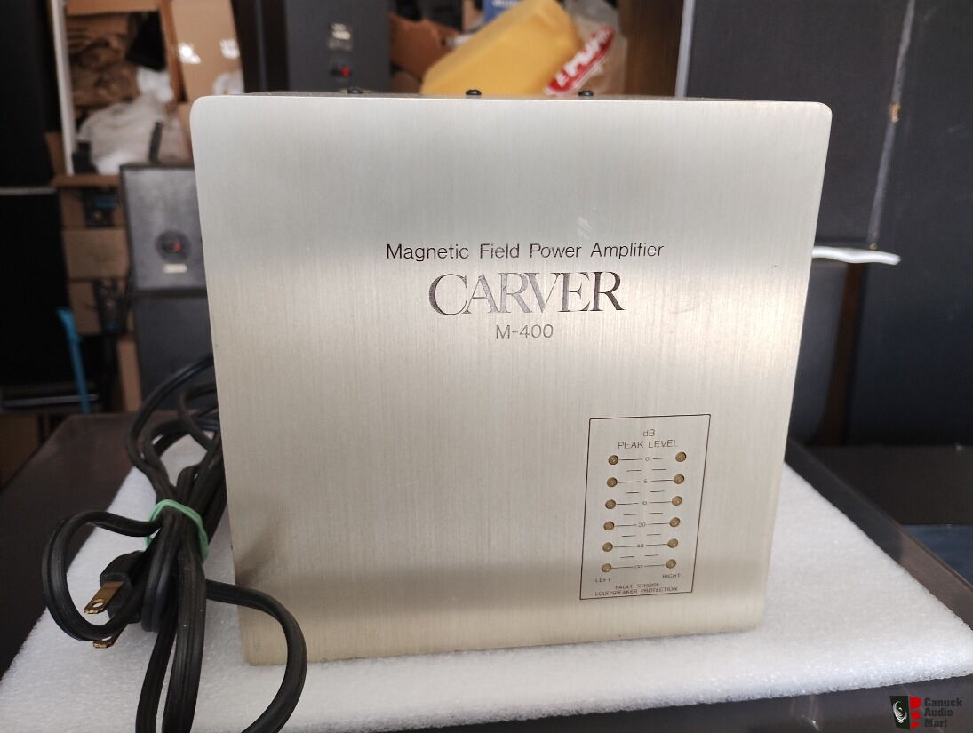 Carver M-400 Cube Magnetic Field Power Amplifier Photo #5149306 - UK ...