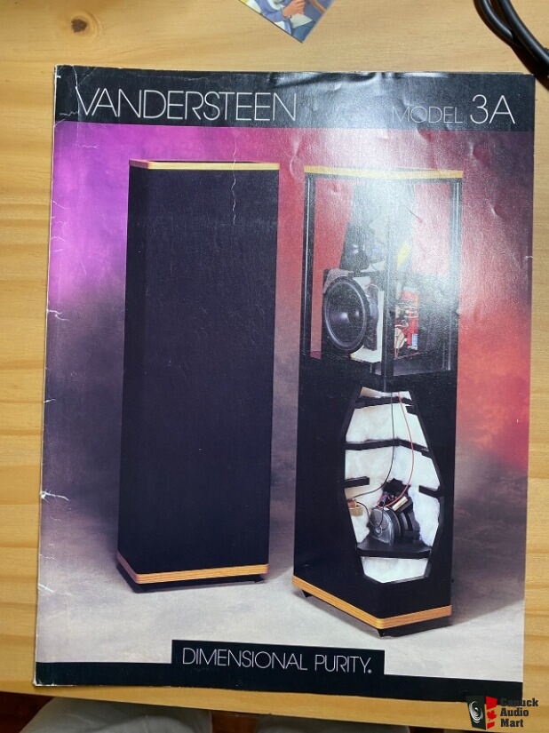 Vandersteen 3A signature, Mint