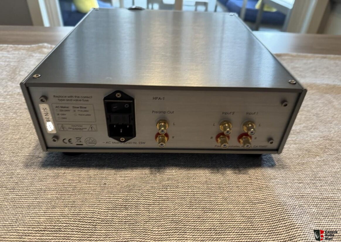 Pass Labs HPA-1 Headphone Amp & Preamp 2023 ~ Like New Photo #5152783 ...