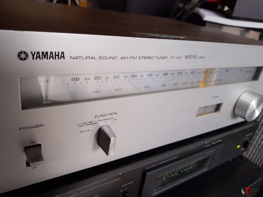 Yamaha CT-410 AM / FM Stereo Tuner Photo #5154456 - US Audio Mart