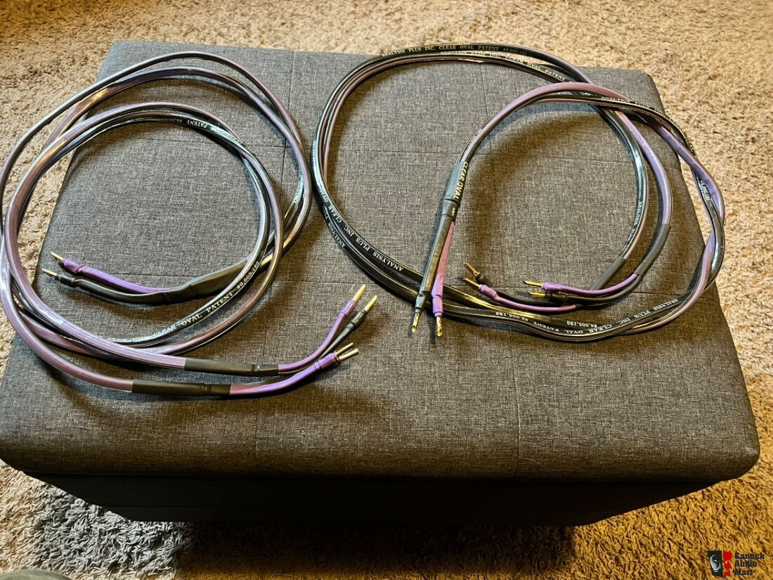 Analysis Plus Clear Oval speaker cables For Sale - Canuck Audio Mart