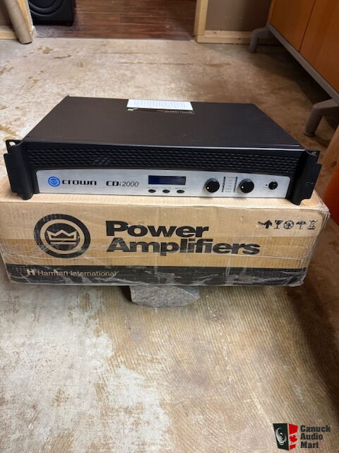 Crown CDi2000 Amplifier Photo #5155157 - Canuck Audio Mart