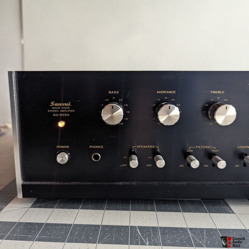 Sansui AU-555a Integrated Amplifier Photo #5158216 - US Audio Mart