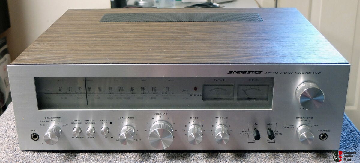 Synergistics AM-FM Stereo Receiver R301 1970's $200 For Sale - Canuck ...