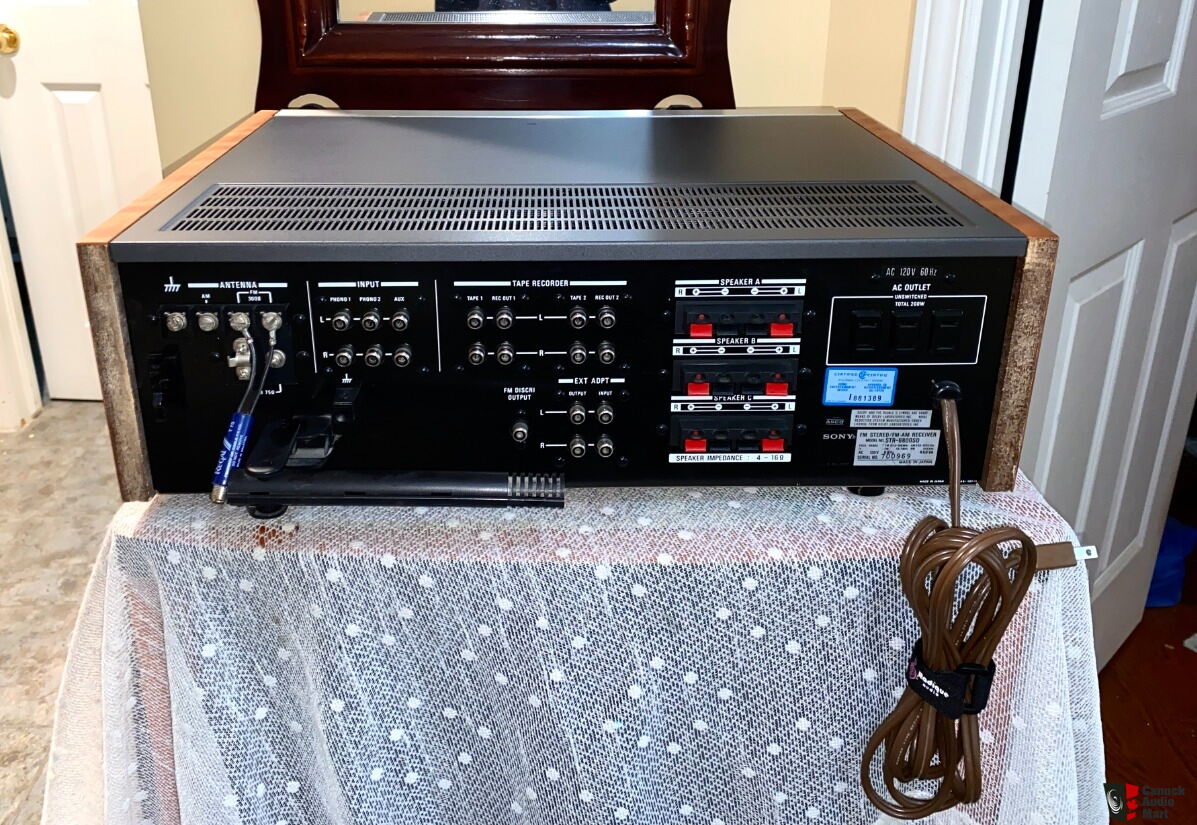 Vintage Sony 80 WPC Stereo Receiver in Cherry STR-6800S Photo #5160021 ...
