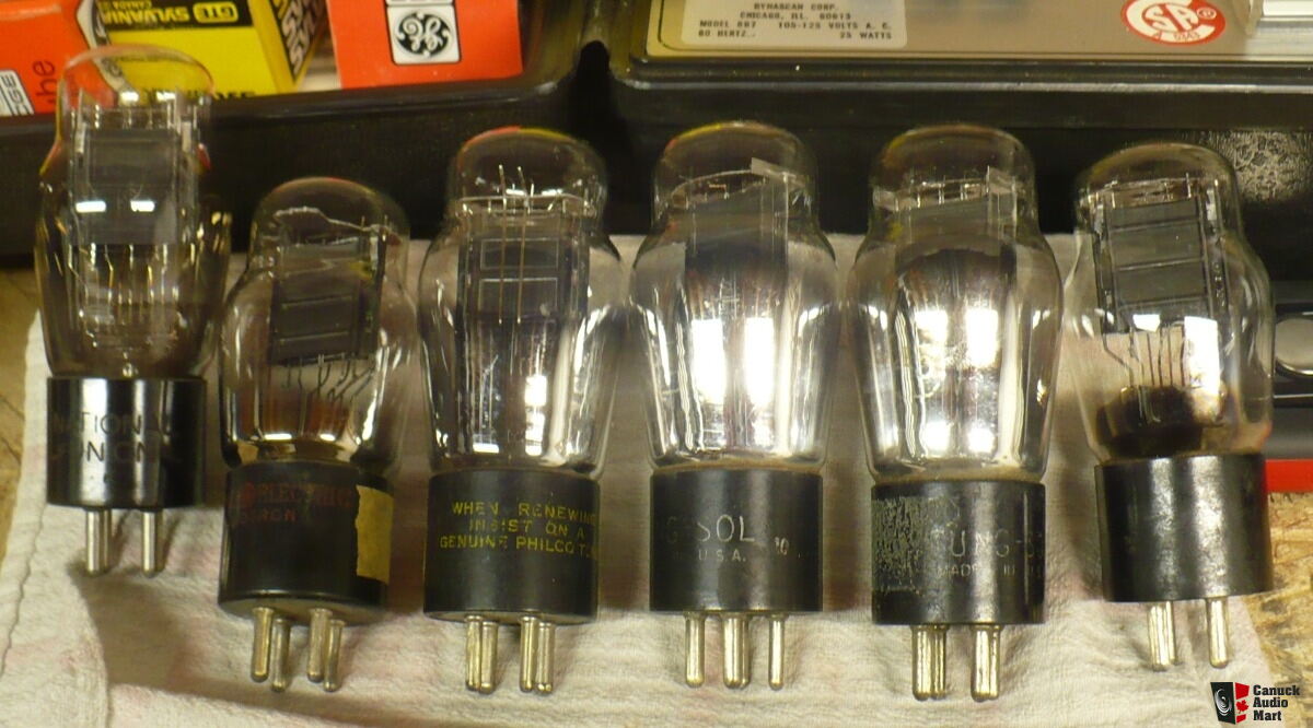 1 Vintage UX245 and 6 vintage 45 Power Tubes Price Includes Shipping To ...