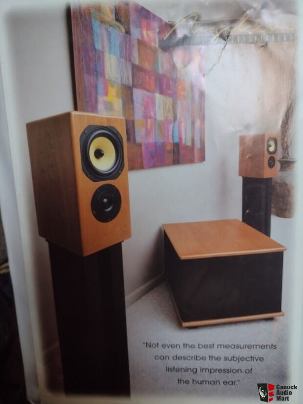 Angstrom Legato book shelf speaker with Angstrom Forza subwoofer Photo ...