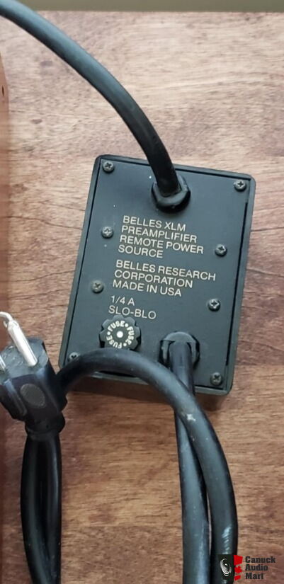 Belles Research 450 MOSFET power amplifier + XLM preamp Photo #5161670 ...