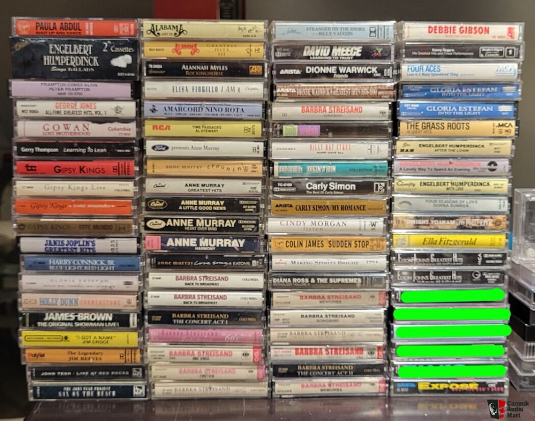 300 Cassette k7 Tapes Audio All Genres See photos Cassettes Photo ...