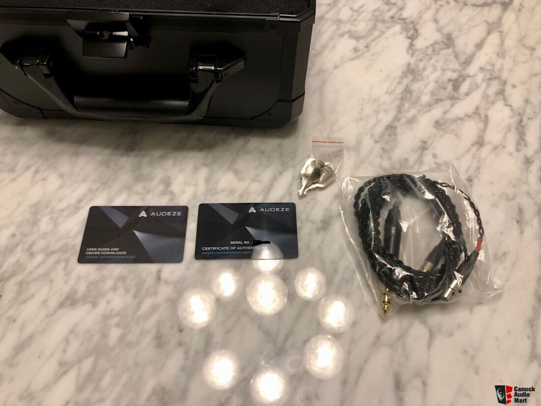 Audeze LCDX 2021 - Custom Black Chrome Grilles, Carbon Fibre Headband ...