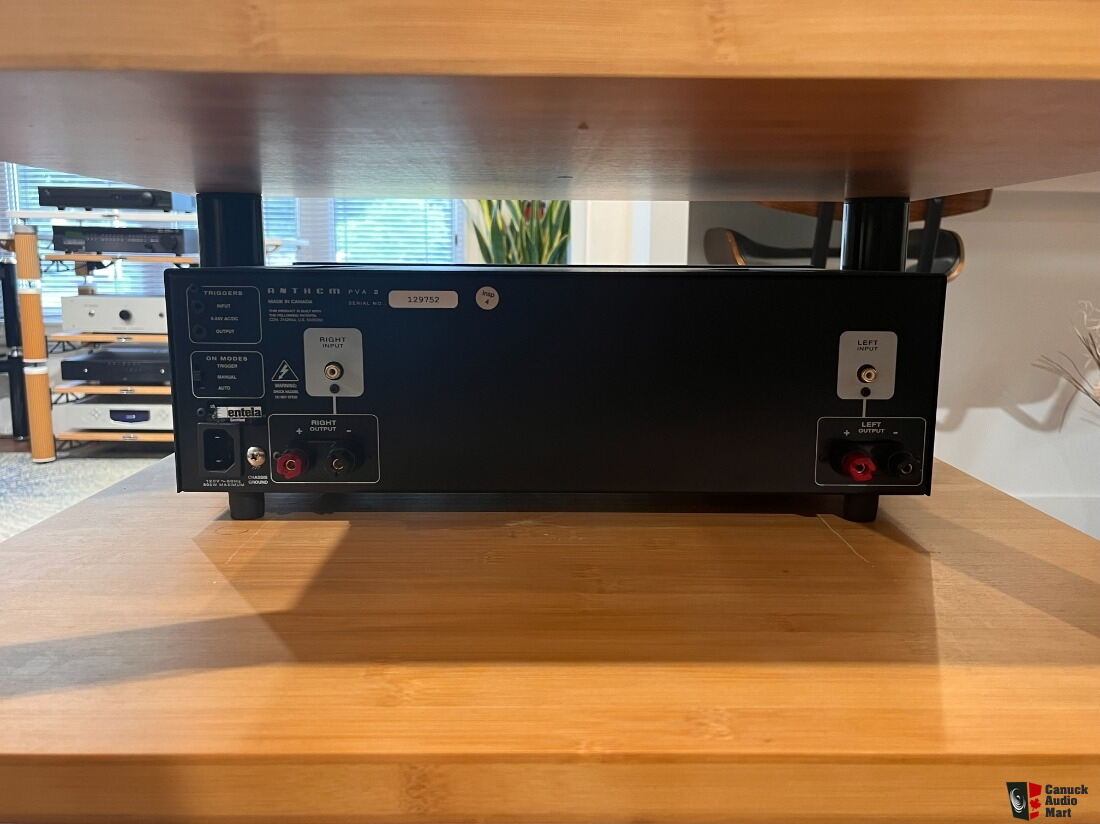 Anthem PVA 2 Power Amplifier (Black): Excellent Trade-In; 90 Day acX ...