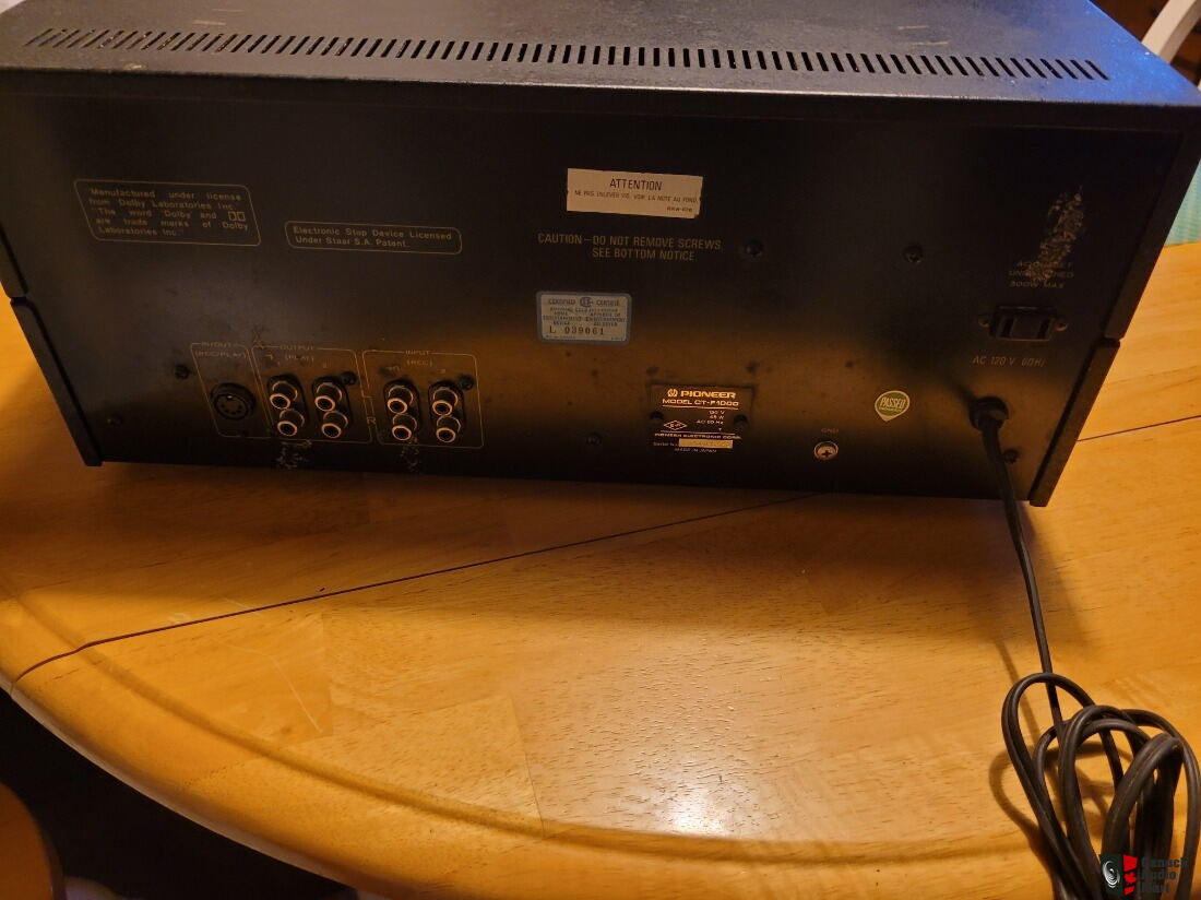 Pioneer CT-F1000