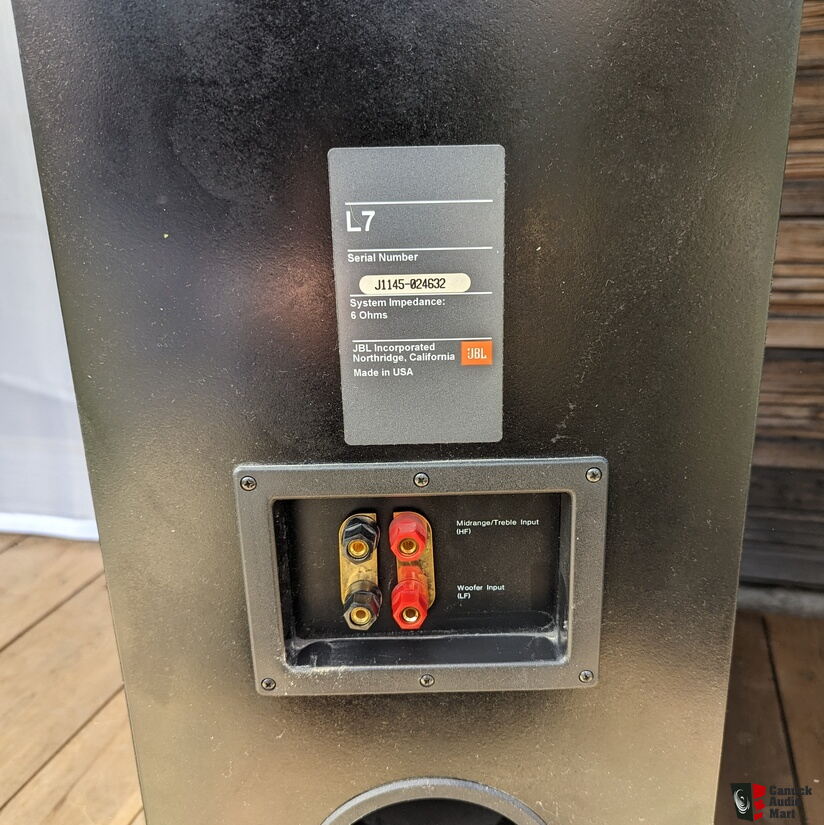 JBL L7 Tower Loudspeakers Photo #5167904 - Canuck Audio Mart