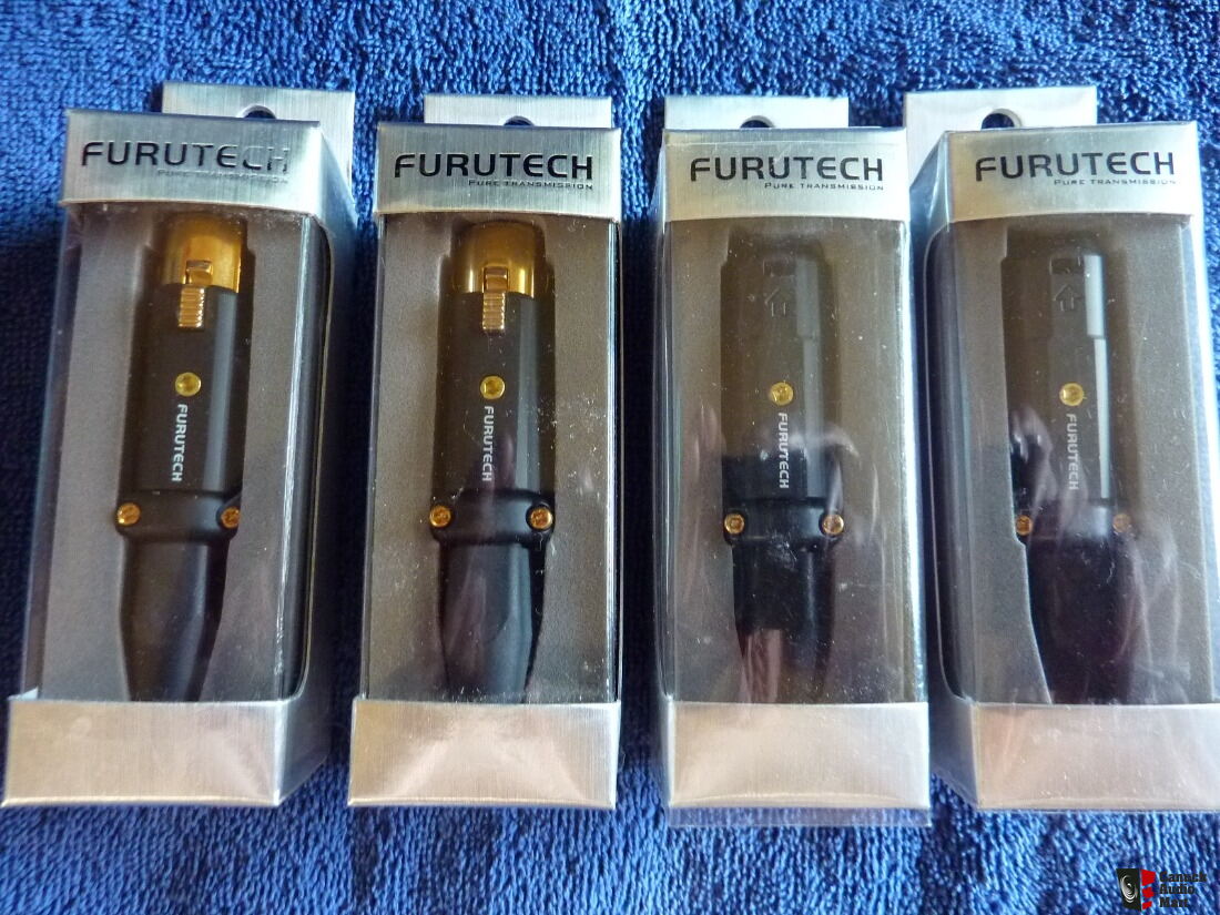 Furutech FP-601M & FP-602F XLR Plugs 2 Pairs NEW!! Shipped!! For Sale ...