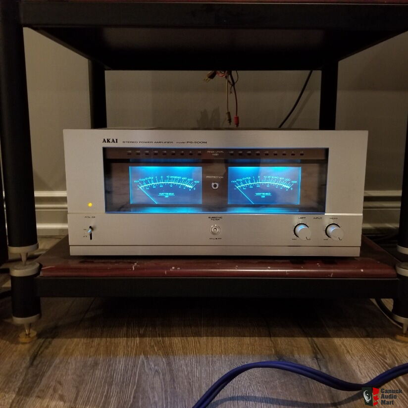 AKAI Stereo Power Amplifier PS-200M - Pro-Fully-Restored Photo #5170156 ...