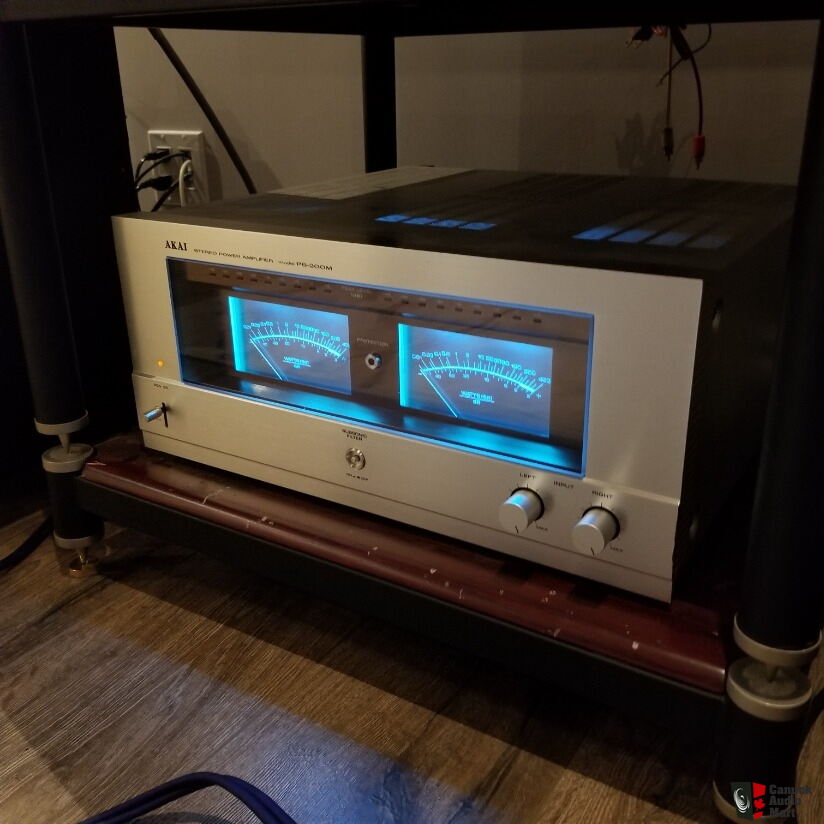 AKAI Stereo Power Amplifier PS-200M - Pro-Fully-Restored Photo #5170156 ...