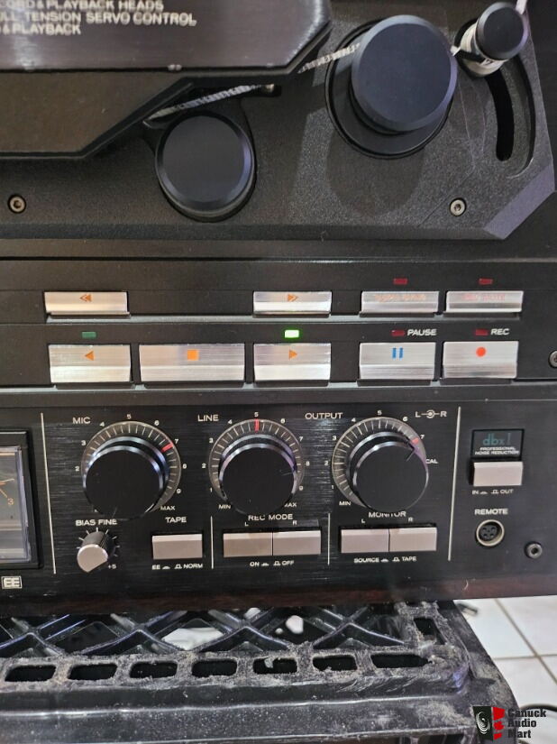 Teac-X2000R Auto reveresed playbac/ recording/ Cobalt amorphous heads ...