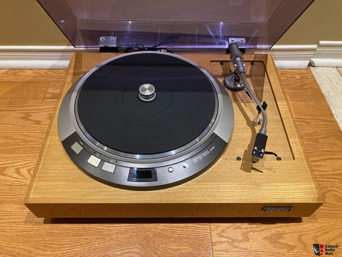 Denon DP-80 top model turntable with Denon professional tonearm Photo ...