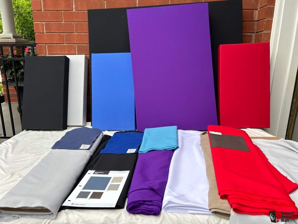 Package deal on 6 Acoustic Panels 2x4x3 and bass traps 2x6x6 Photo ...