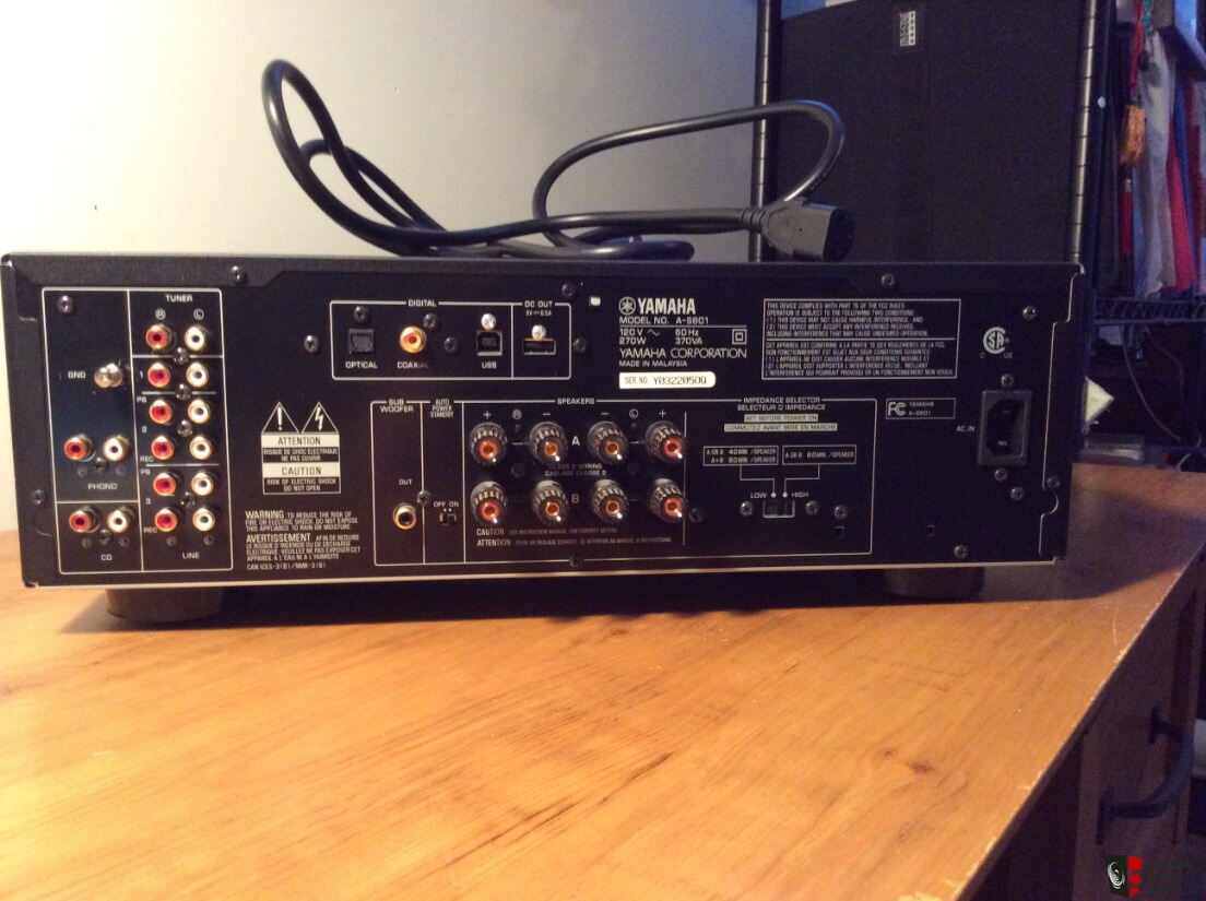 Yamaha AS-801 Integrated Amplifier Photo #5175954 - Canuck Audio Mart