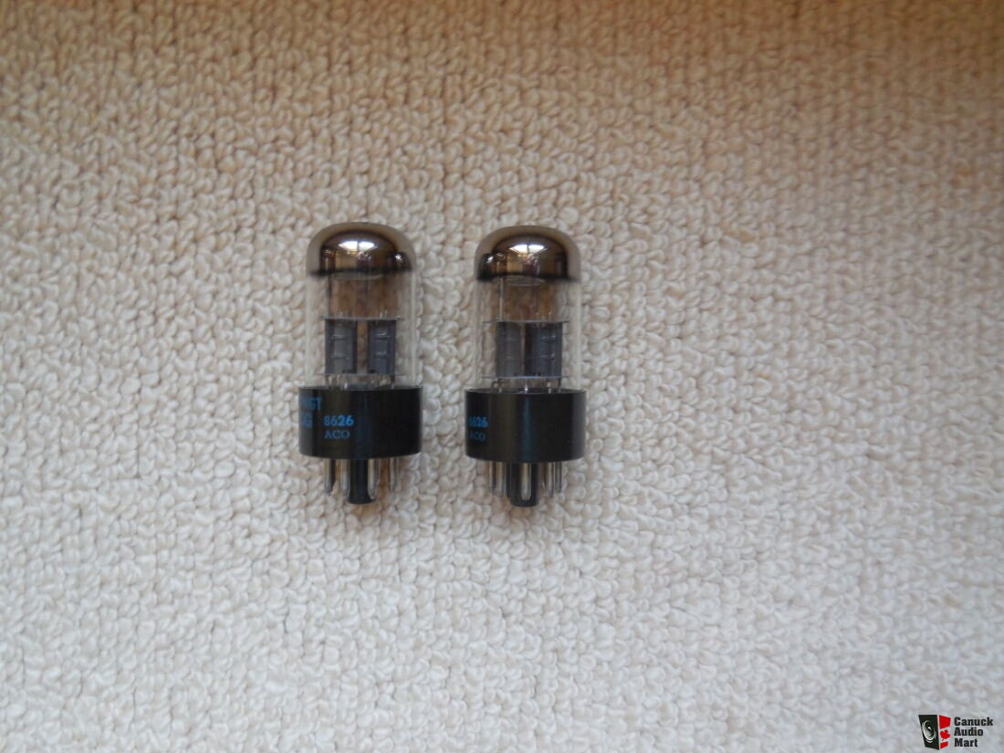 Philips 6SL7 GT tubes