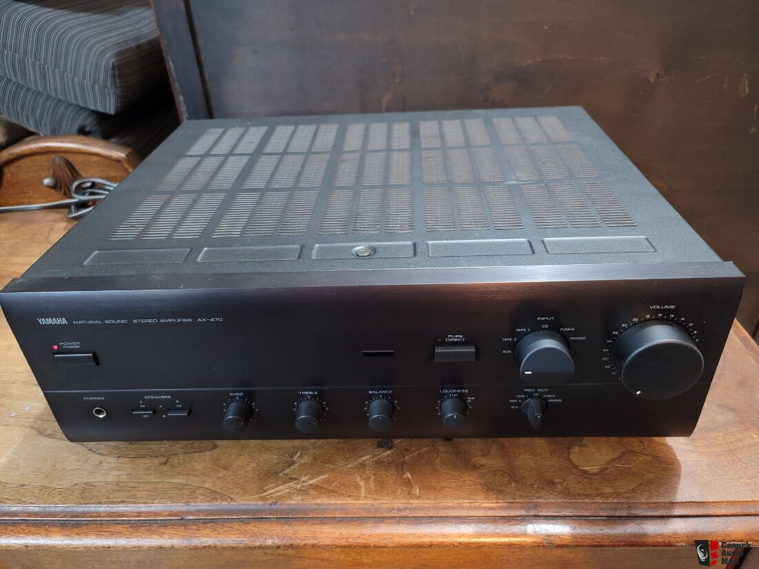Yamaha AX-470 Stereo Integrated Amplifier with Remote Photo #5176310 ...