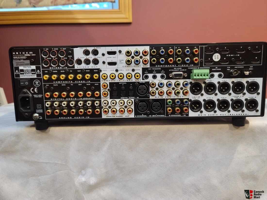 Anthem Statement D2V 3D Processor Photo #5179405 - Canuck Audio Mart