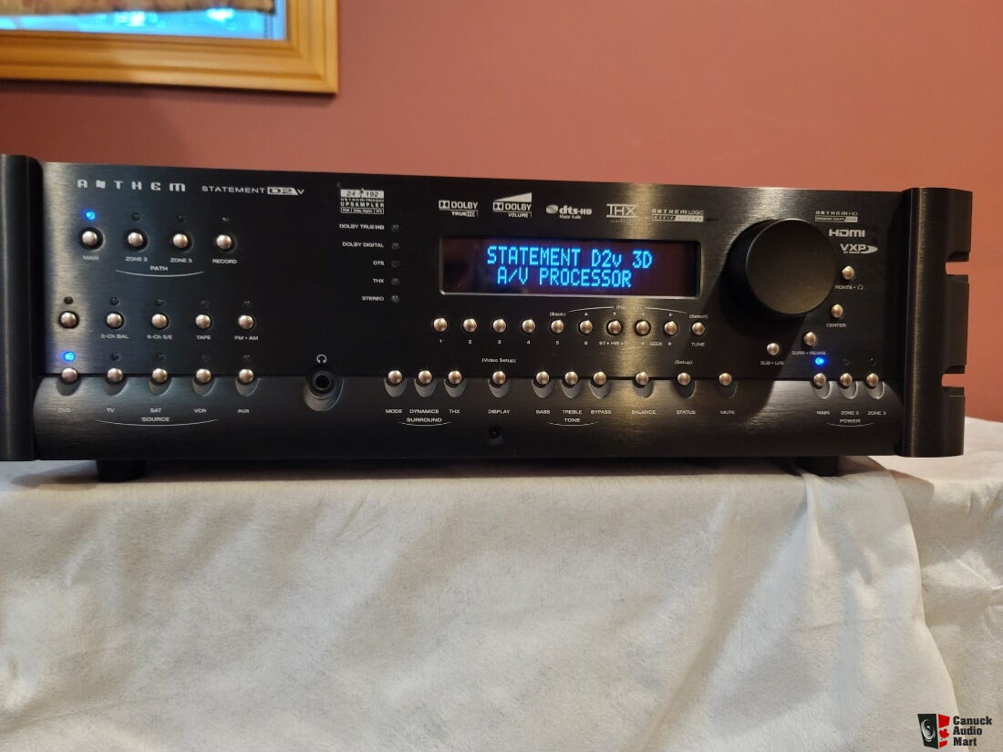 Anthem Statement D2V 3D Processor Photo #5179410 - Canuck Audio Mart